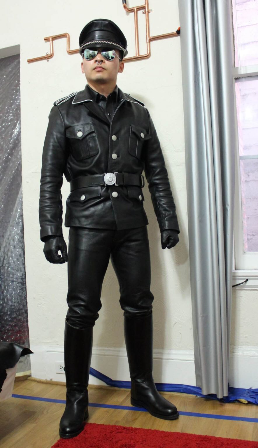 Putting On My Full Leather Uniform – BootedRAY