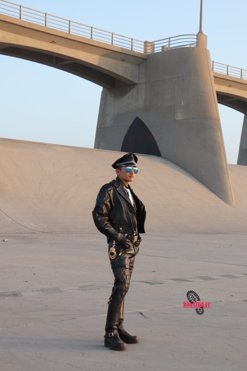 Two Leather Masters Taking Photos – BootedRAY