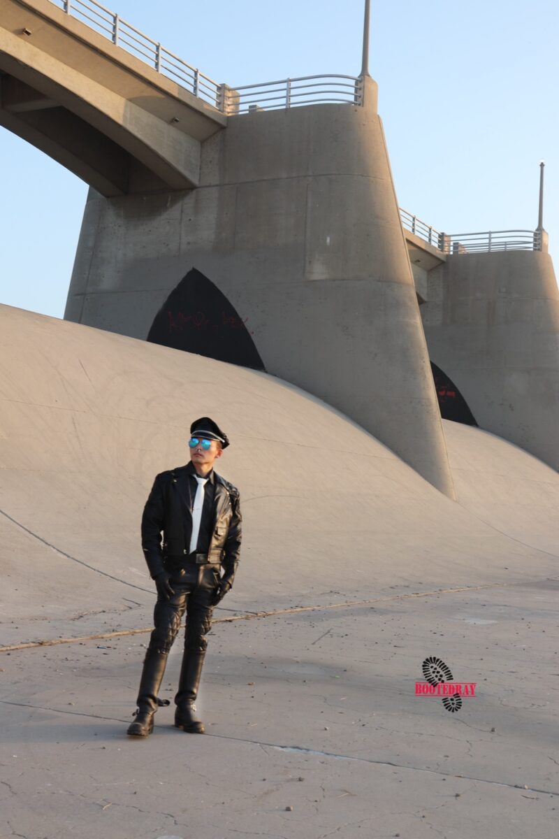 Two Leather Masters Taking Photos – BootedRAY