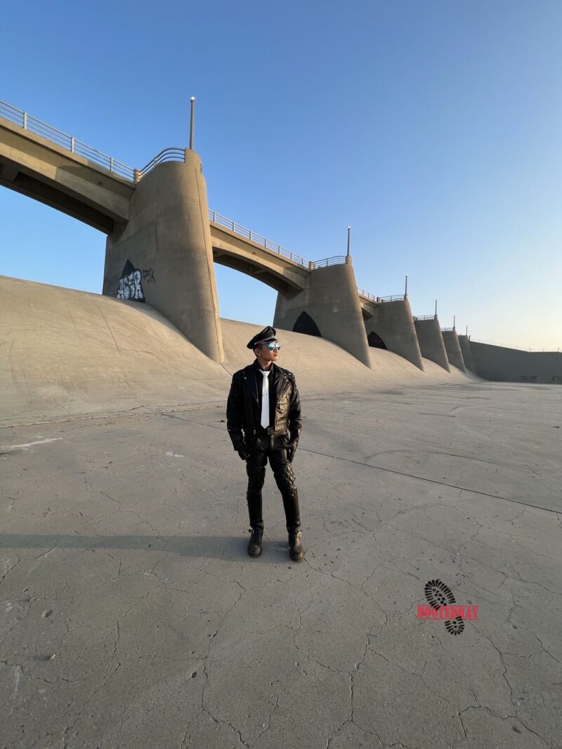 Two Leather Masters Taking Photos – BootedRAY