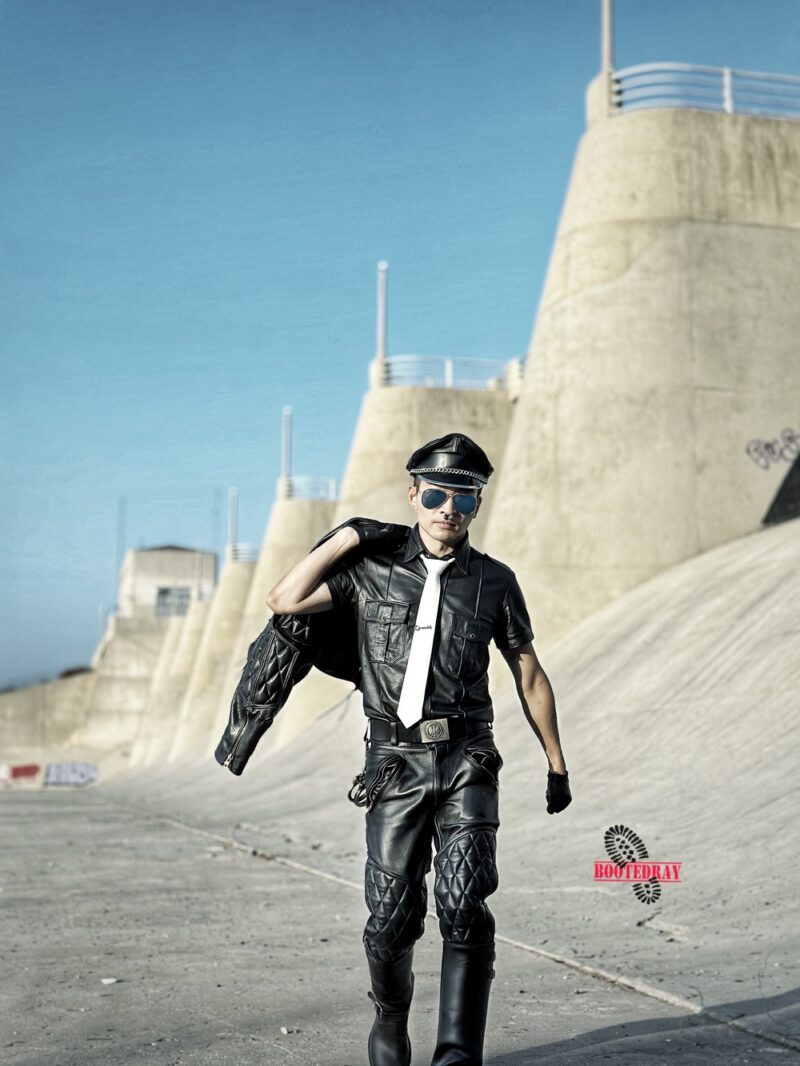 Two Leather Masters Taking Photos – BootedRAY